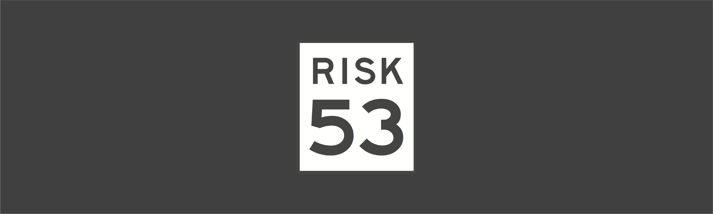And the Average Risk Number is...
